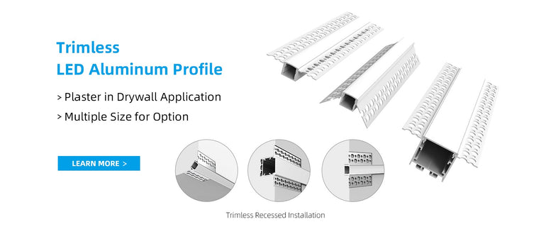 LED Strip Aluminum Profile, LED Extrusion Channel – KC Lighting
