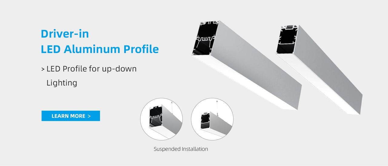 LED Strip Aluminum Profile, LED Extrusion Channel – KC Lighting